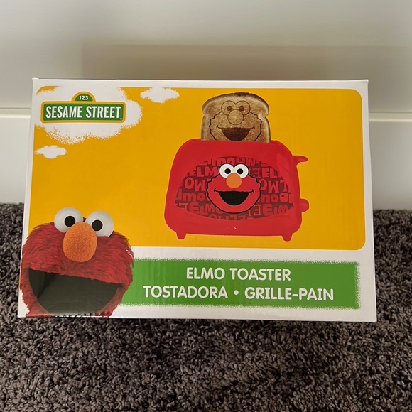 Sesame Street | Kitchen | New Elmo Toaster Sesame Street Cookware Elmo ...